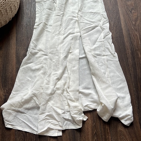 SHANI SHEMER | Dresses | Shani Shemer Josie Wired Along Dress Cream ...